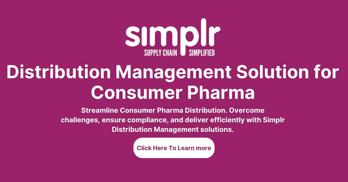Consumer Pharma Distribution Management Solution.