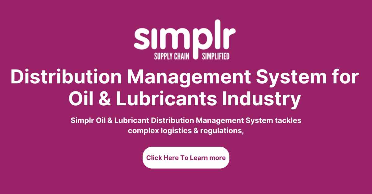 Distribution Management System for Oil & Lubricants Industry